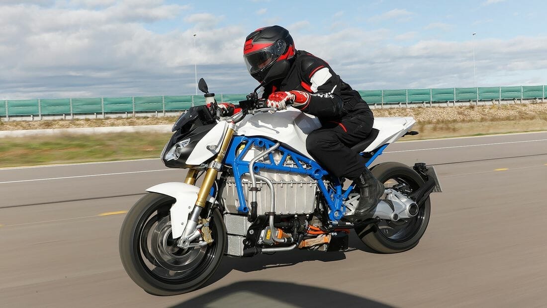 BMW electric motorcycle prototype presented - Motorcycles.News ...