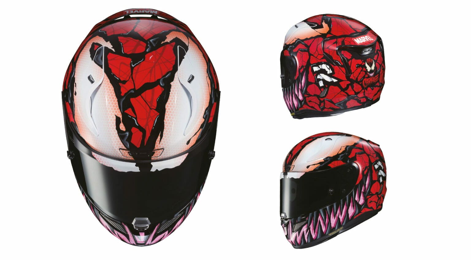HJC - Maximum Carnage motorcycle helmet - Motorcycles.News - Motorcycle ...