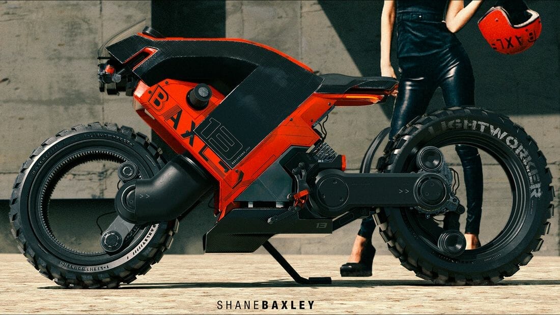 Shane Baxley Electric Motorcycle Renderings - Motorcycles.News ...