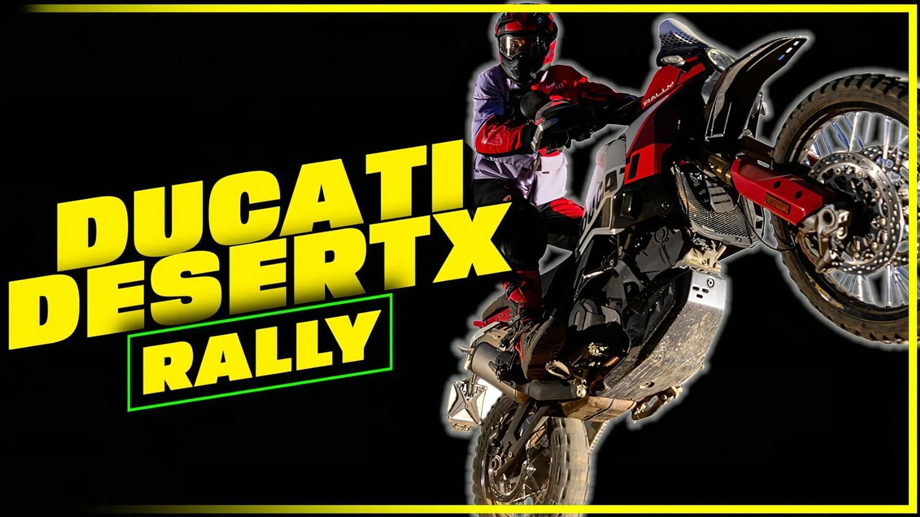 Ducati's new DesertX Rally - Off-road in style - Motorcycles.News ...