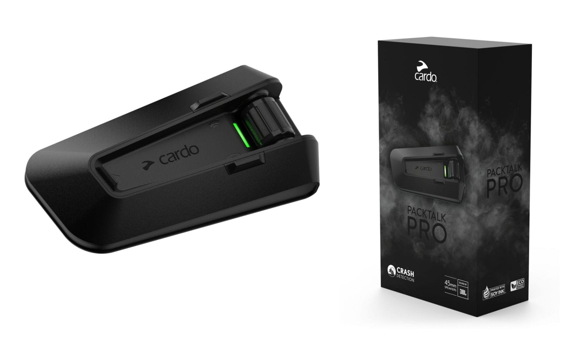 Cardo Systems presents PACKTALK PRO with Crash Detection - Motorcycles ...