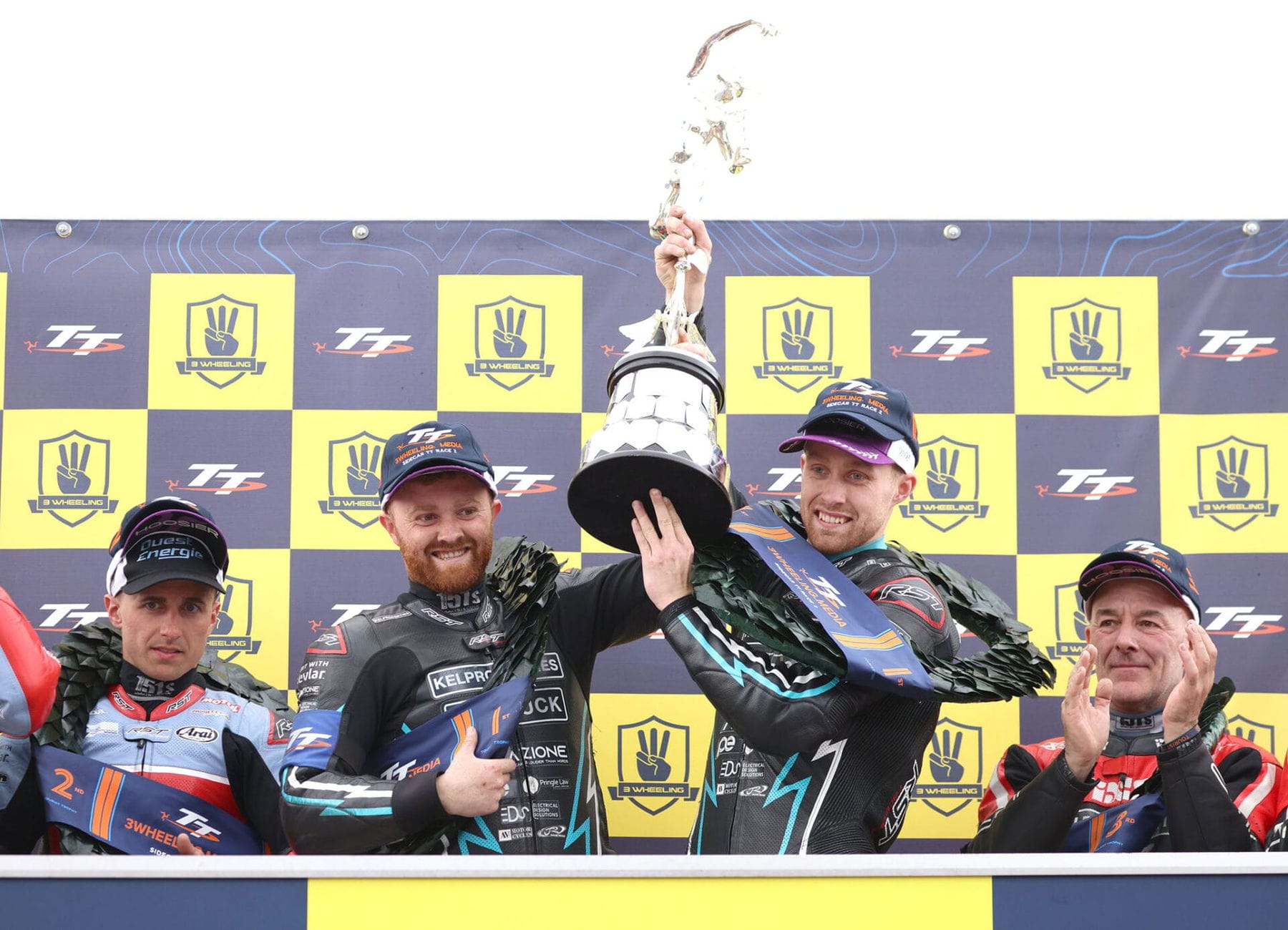 Crowes win Sidecar TT Race 2 and join the 120mph club - Motorcycles ...