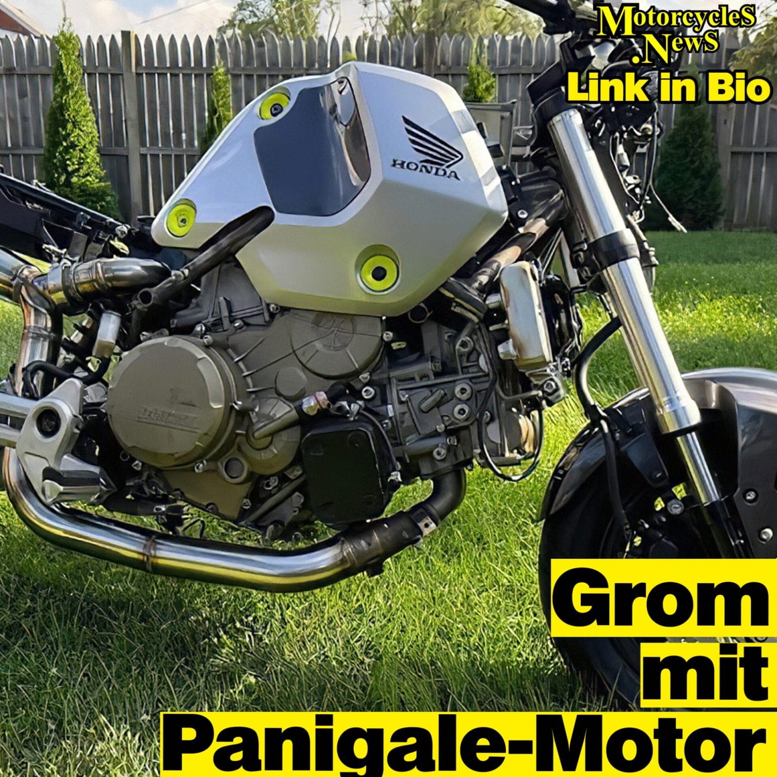Honda Grom with Ducati Panigale engine - Motorcycles.News - Motorcycle ...